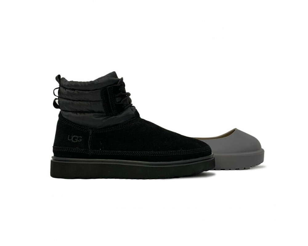 Купить UGG Mens Classic Mini Lace-Up Weather - Black по отличной цене ...