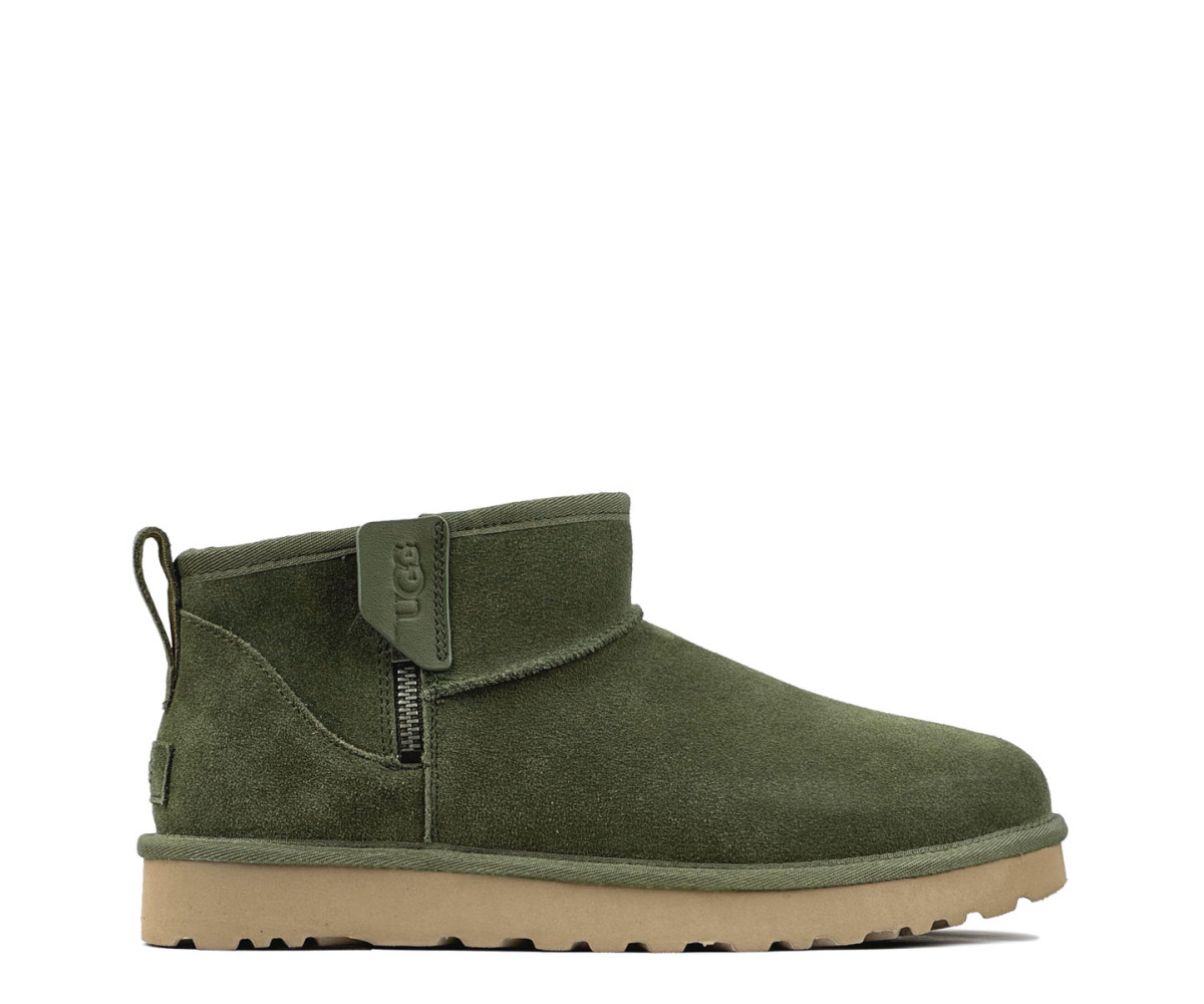Купить UGG Mens Classic Ultra Mini Zip Boot Khaki по отличной цене ...